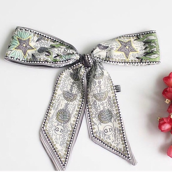 Curated Luxury | Accessories | Skinny Scarf Ribbon Tie | Poshmark